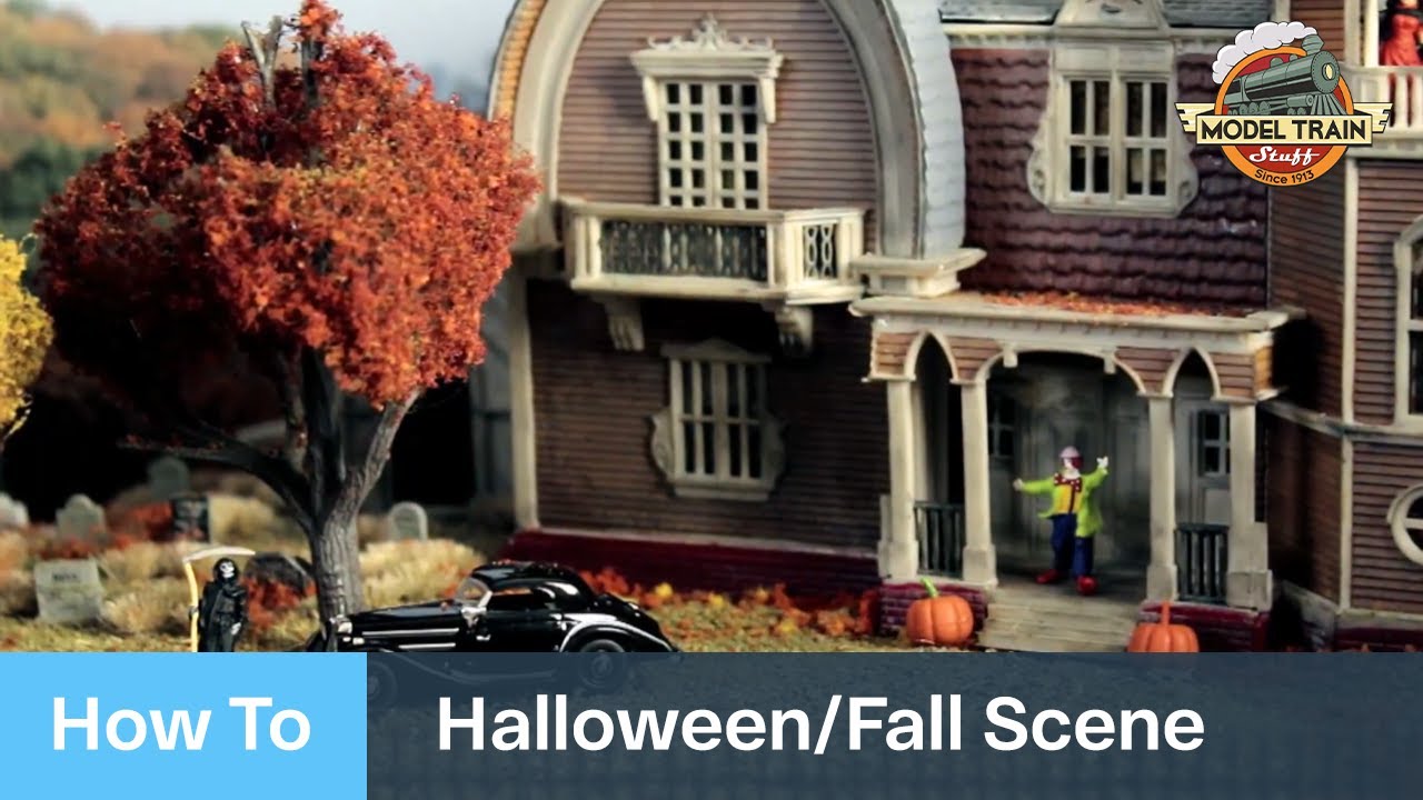How To: Create a Halloween or Fall Scene - YouTube