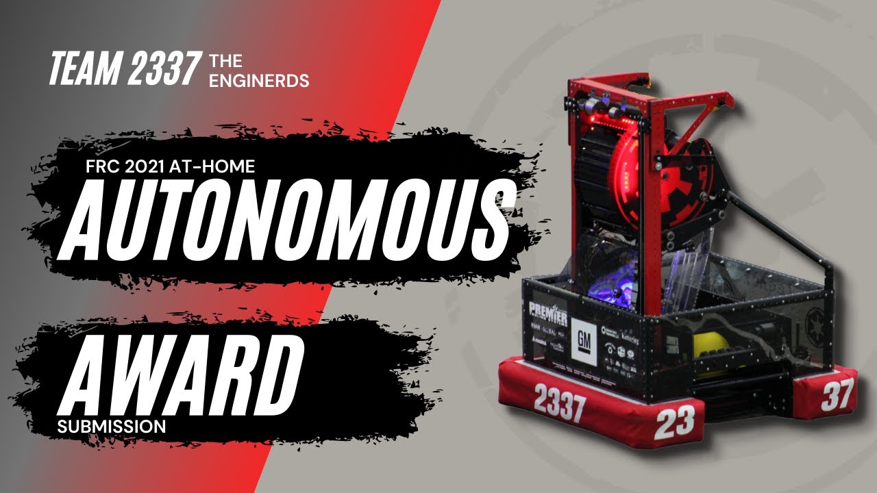 Team 2337 - At Home Autonomous Award Video - YouTube