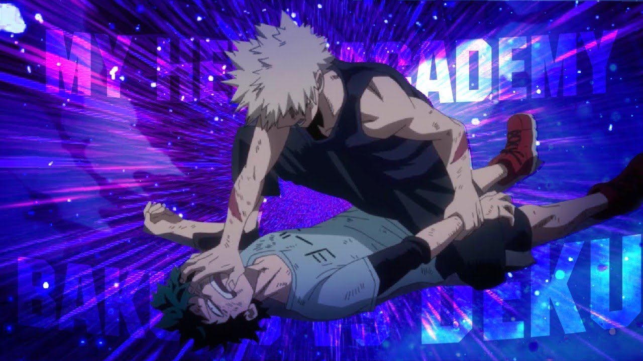 My Hero Academia Deku vs Bakugo - YouTube
