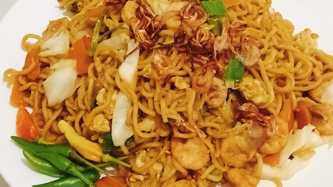 RESEP MI GORENG ENAK DAN MUDAH - YouTube