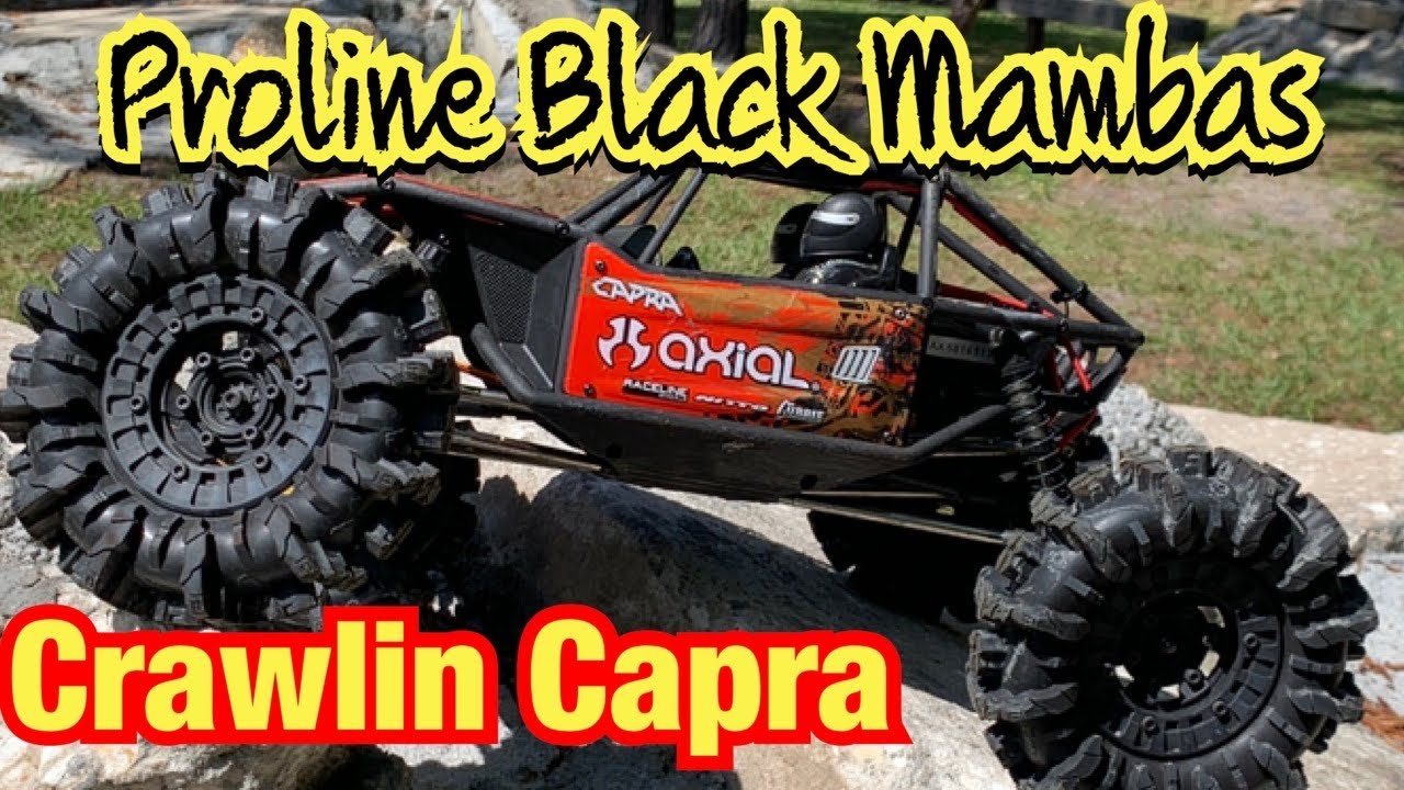 Capra Proline Black Mamba Tires!! - YouTube