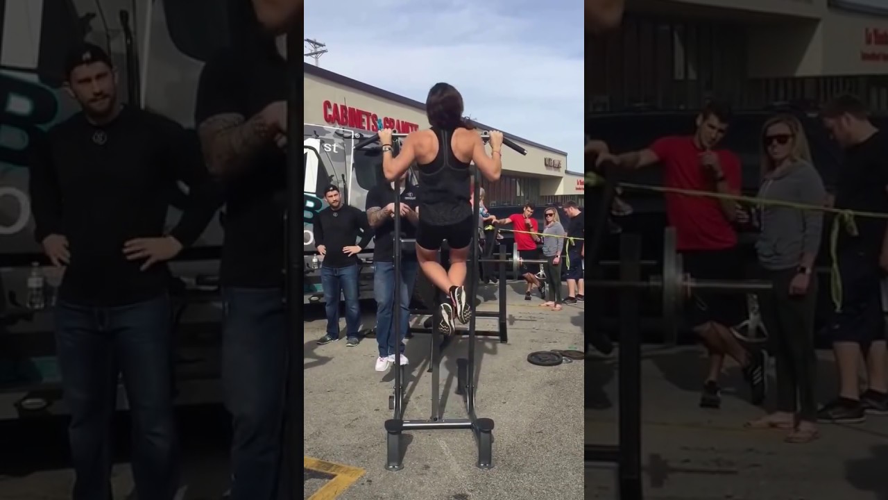 Pull-up competition - YouTube