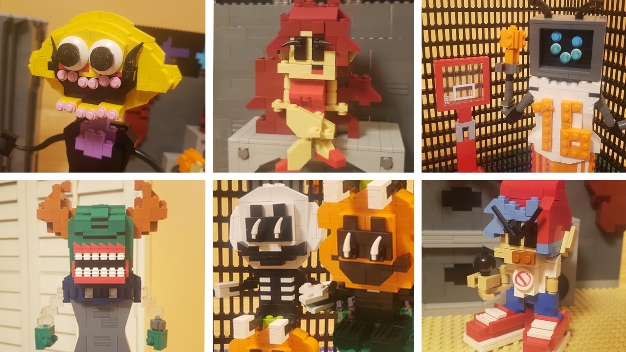 All LEGO FRIDAY NIGHT FUNKIN characters | FRIDAY NIGHT FUNKIN’s Creepy ...