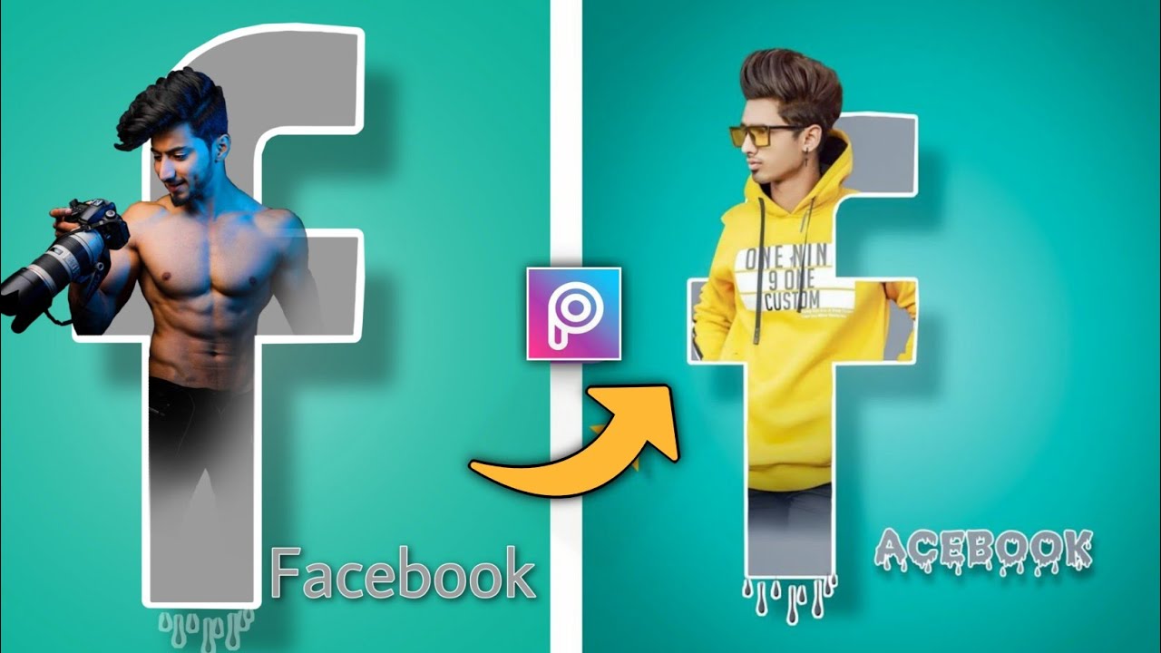 PicsArt Facebook Drip Effect Photo Editing || PicsArt Facebook Portrait ...