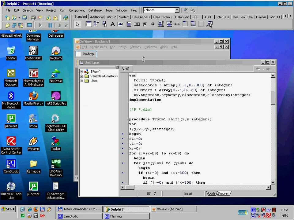 Pixel Clustering Delphi Youtube