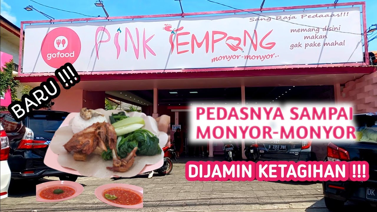 BARU !!! PINK TEMPONG | NASI TEMPONG PEDAS SAMPE MONYOR MONYOR!!! - YouTube