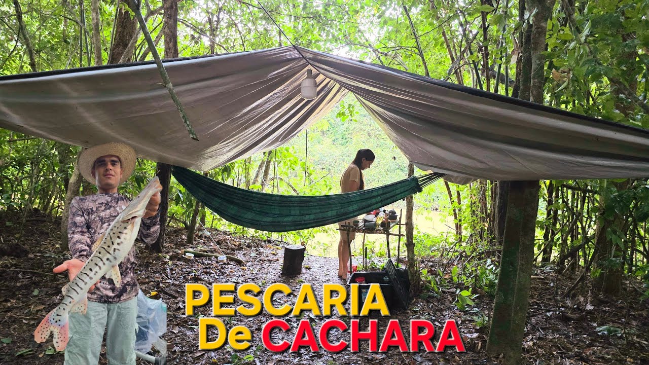Ficamos no escuro no Acampamento dentro da Mata fechada. - YouTube