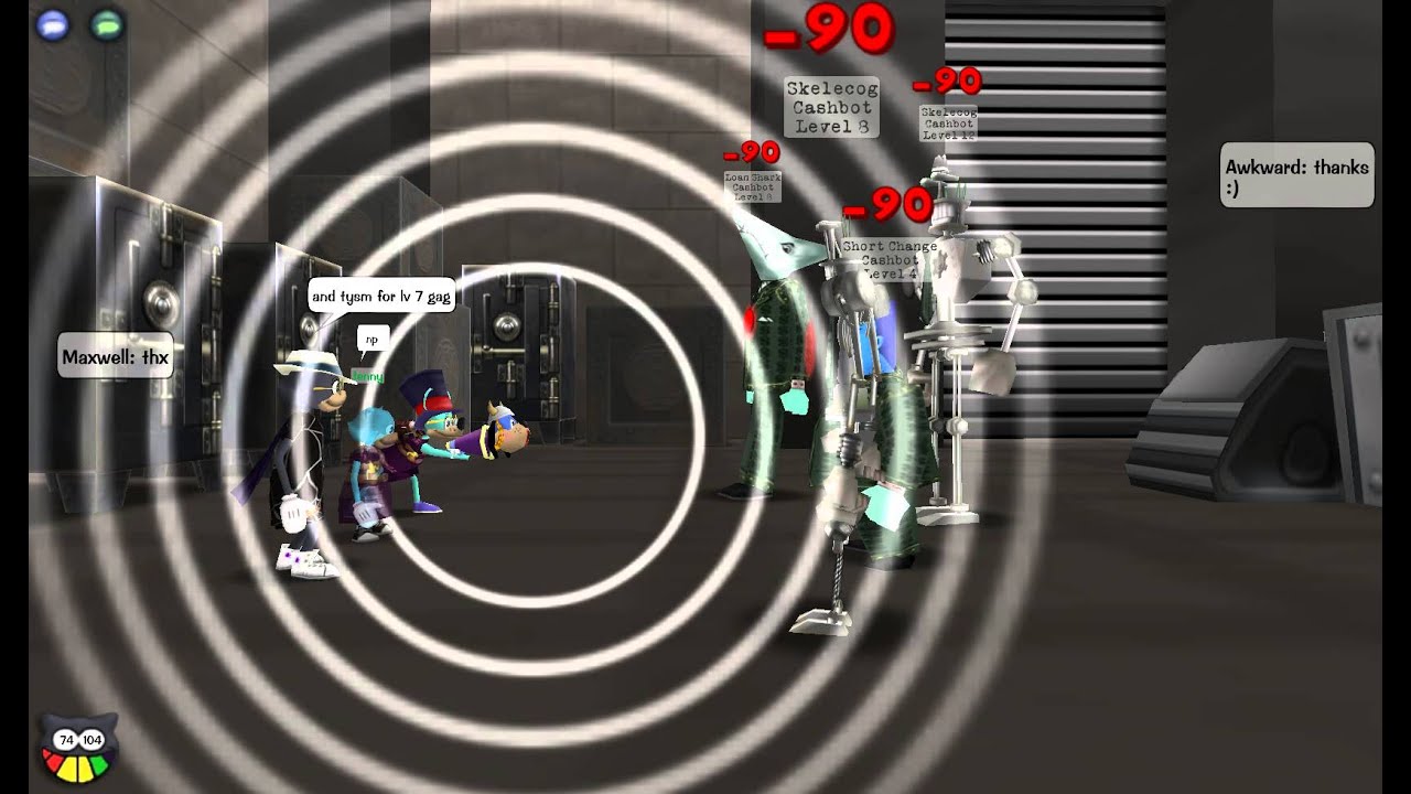 Toontown Rewritten CFO Battle - YouTube