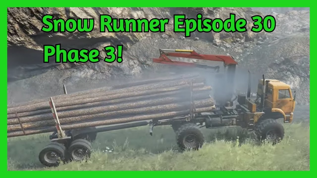 Let’s Play Snow Runner - Logging in Wisconsin - YouTube