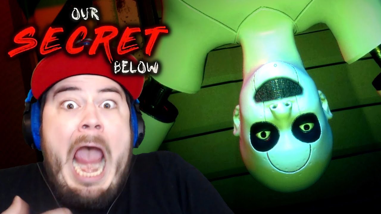 WHAT DO THESE ROBOTS WANT WITH ME?! | Our Secret Below (Part 2) - YouTube