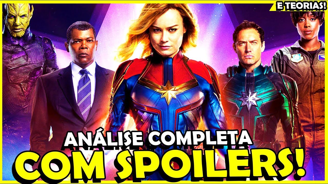 CAPITÃ MARVEL: ANÁLISE COMPLETA COM SPOILERS E TEORIAS - YouTube