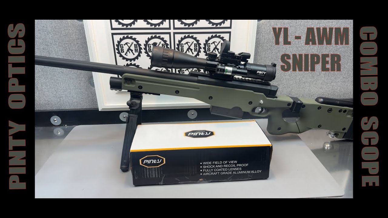 Pinty Combo Sniper Scope - Gel Ball Blaster TOYS - YouTube