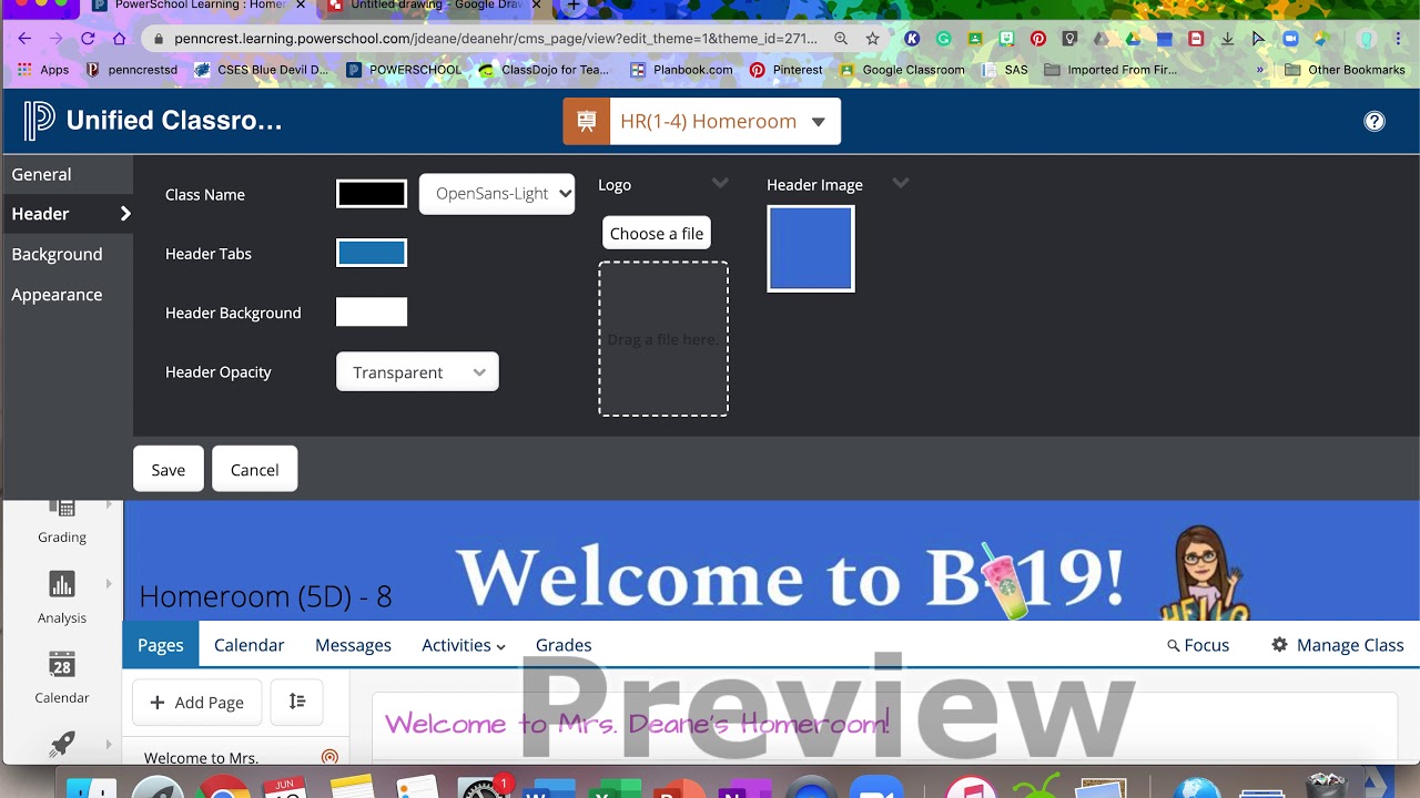 Class Pages video 4 Themes - YouTube