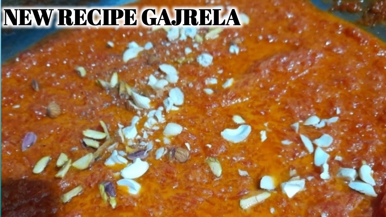 How to make new recipe Gajrela | नई रेसिपी गजरेला कैसे बनाएं - YouTube