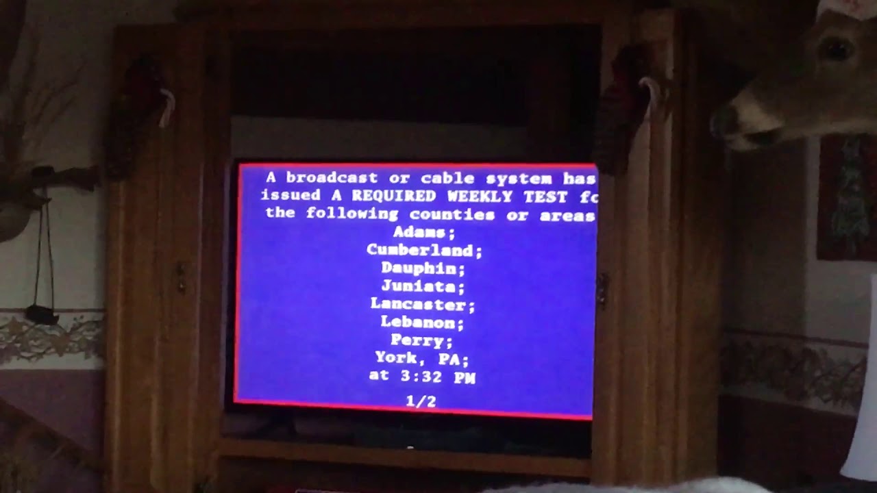 EAS Required Weekly Test #15 - YouTube