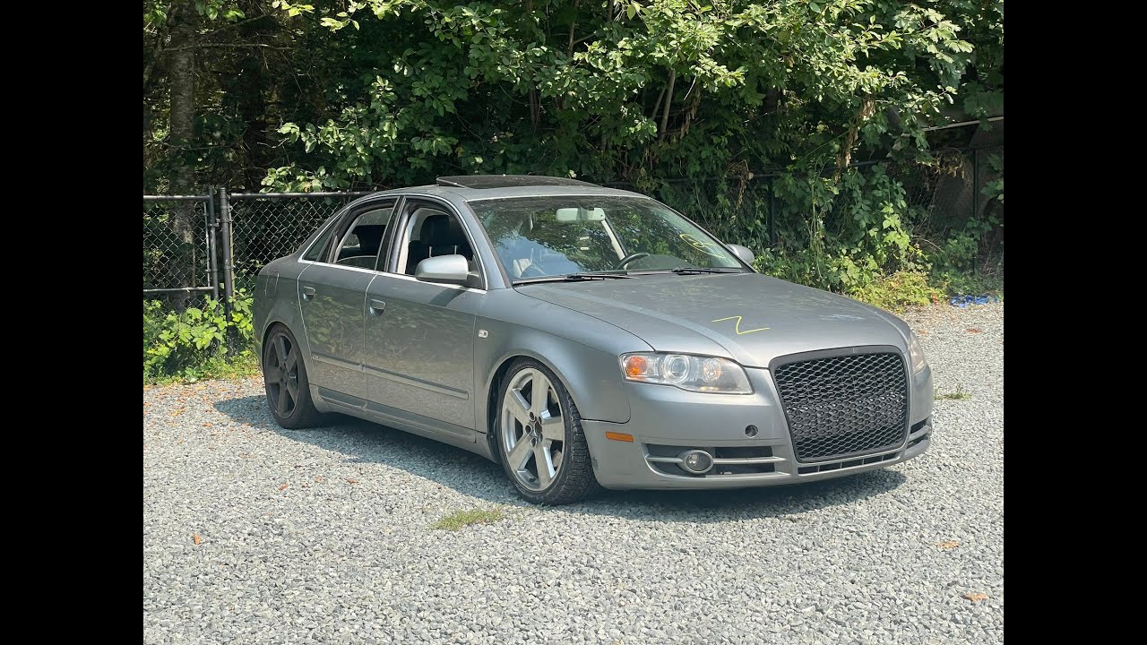 08 Audi A4 B7 2.0T BWT Engine Test Run Video - YouTube