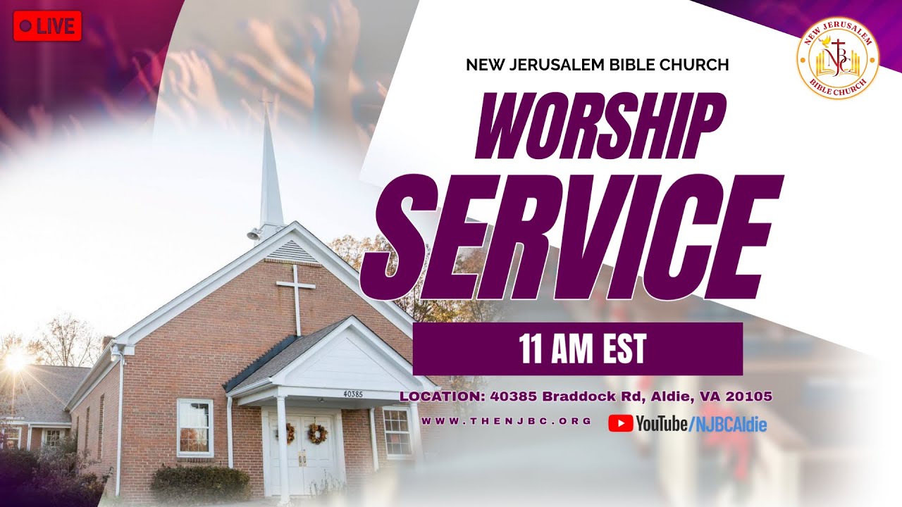 NJBC Sunday Worship Service - October 12th 2025 - YouTube