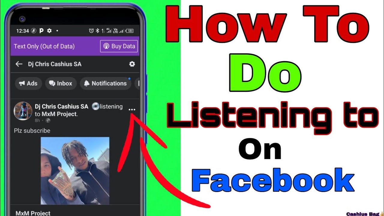 How to do listening to on facebook #facbook #listeningto - YouTube