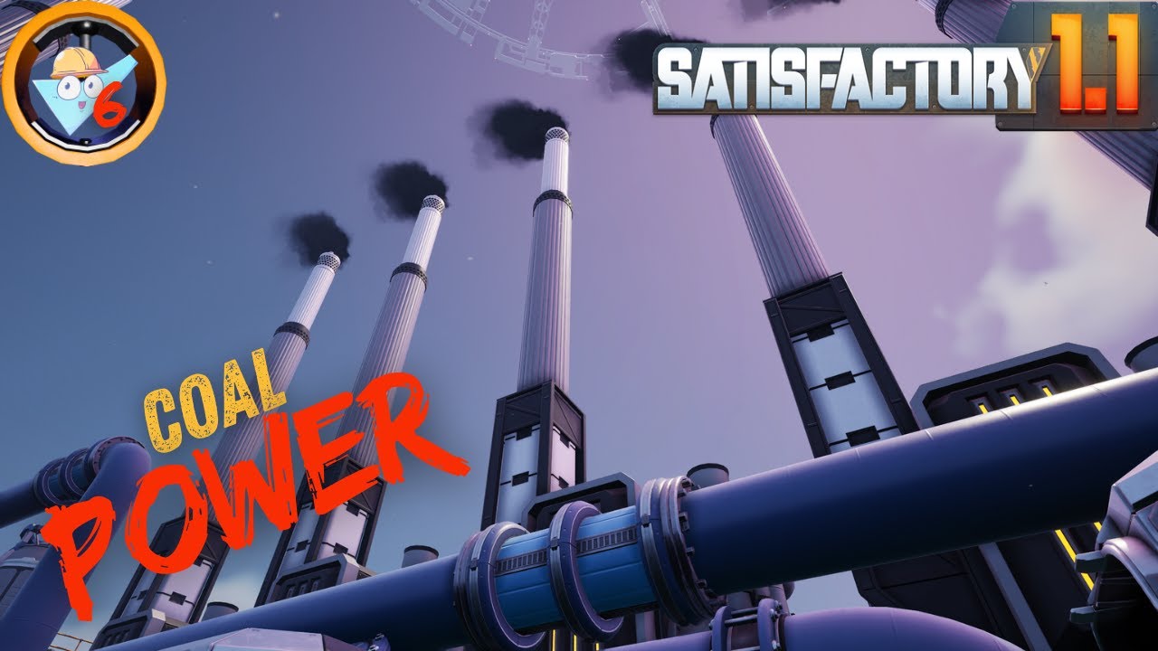 My First Attempt at Coal Power in Satisfactory! - YouTube