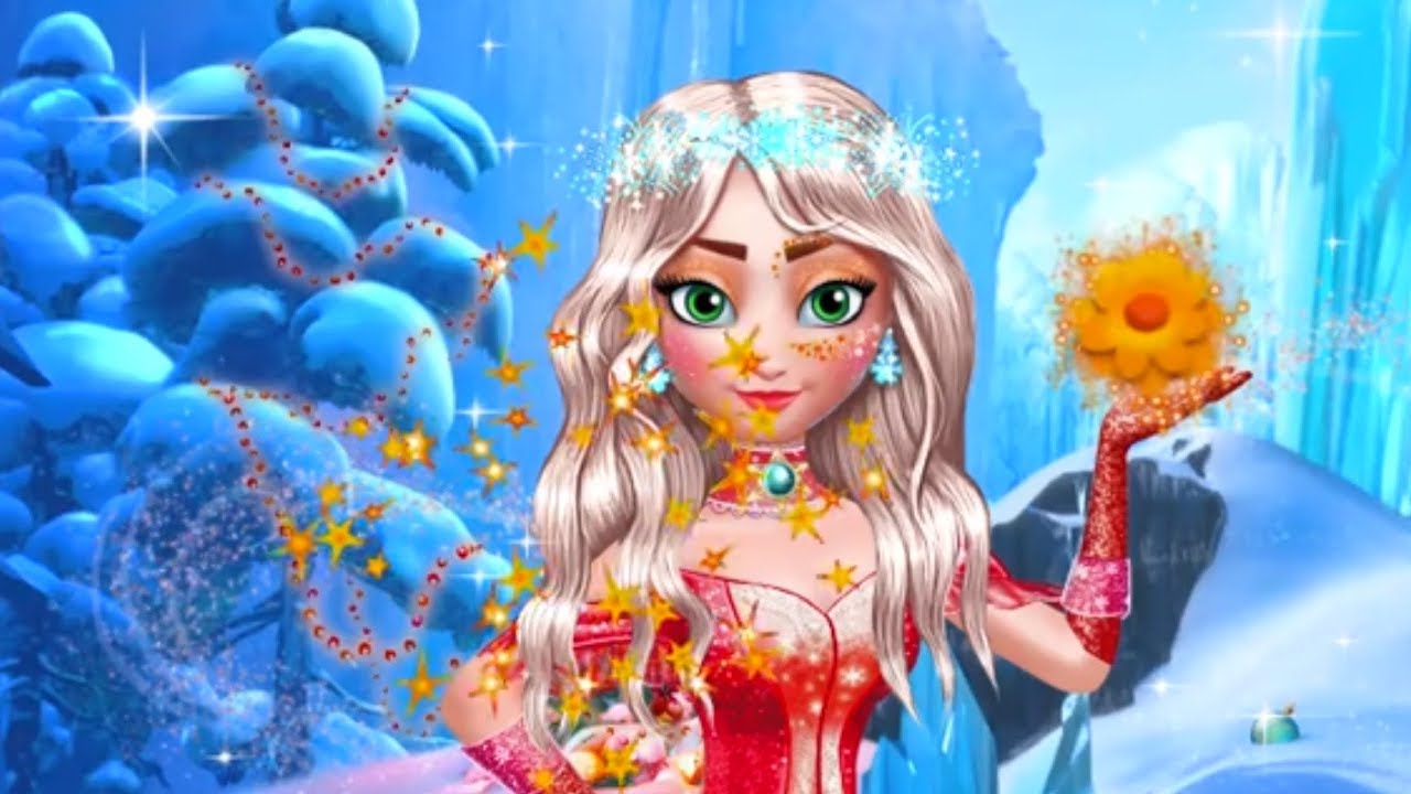 Elsa Winter Makeover Online Game - YouTube