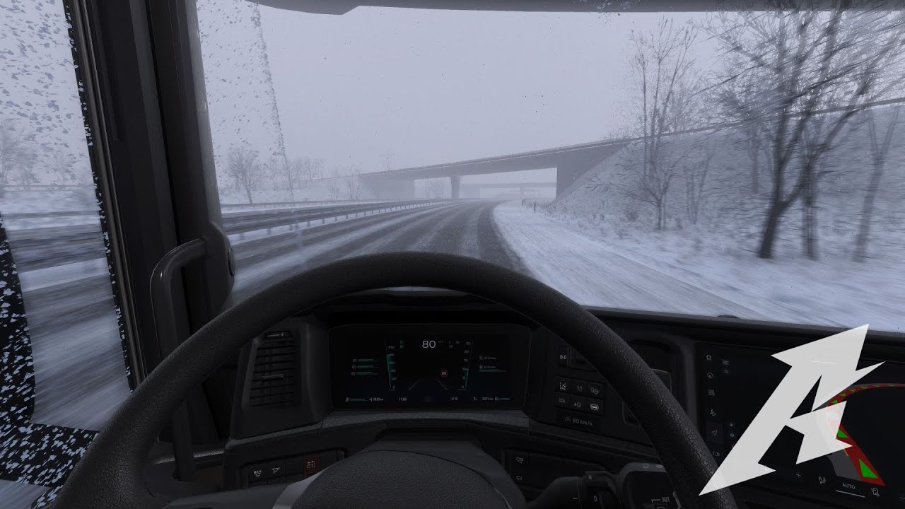 ️ETS2 | Project Next-Gen Winter Experience 2nd PREVIEW ️| Realistic ...