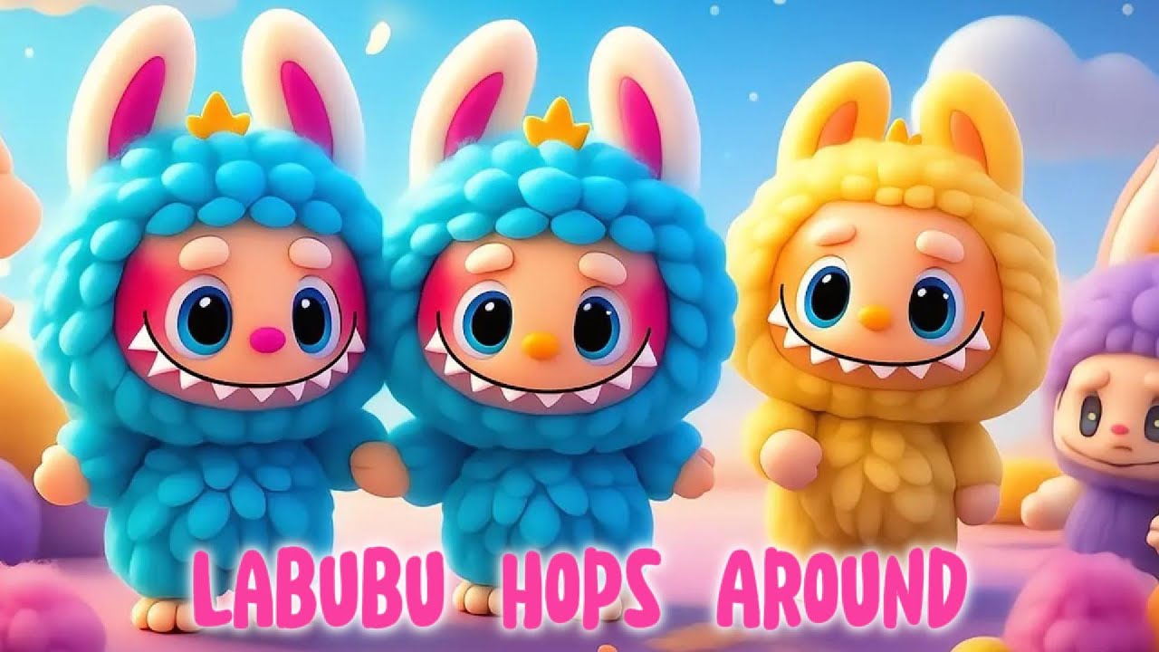 Labubu Hops Around 🐰 Jumping Fun Adventure! - YouTube