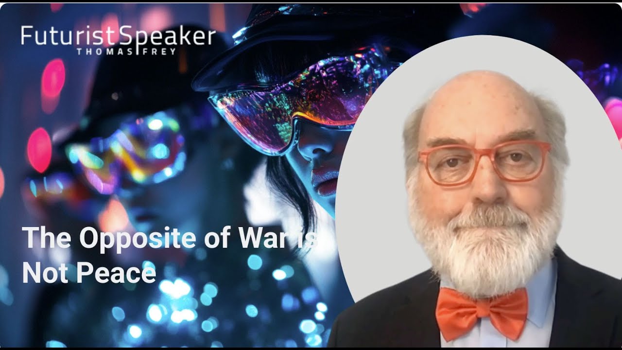 The Opposite of War is Not Peace - YouTube