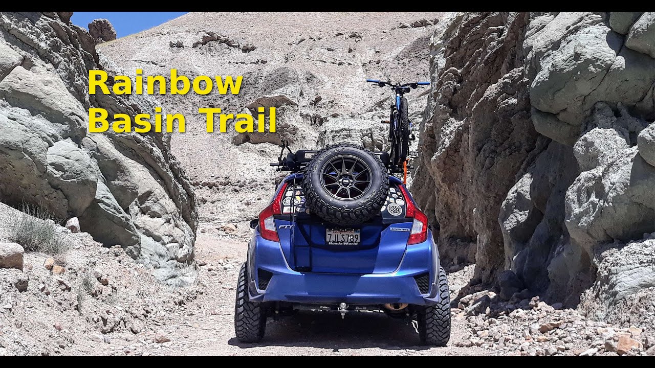 Rainbow Basin Trail - Honda Fit Jazz Southern California Off Road Trail ...