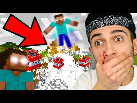 MİNECRAFT ama HEROBRİNE PEŞİMDE!!