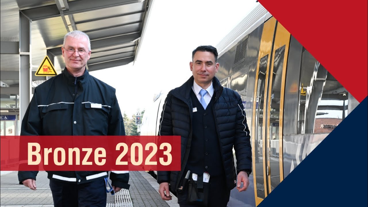 Eisenbahner mit Herz 2023 Bronzesieger: Sebastian Rösner und Andreas ...