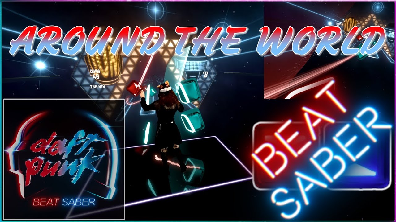 " Around The World " DAFT PUNK MUSIC PACK - #mixedreality #beatsaber ...