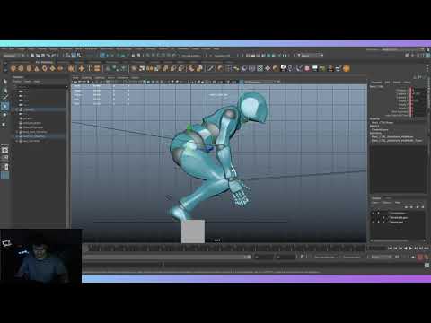 Creating |Jump Animation| with MAYA 2020.2 - YouTube