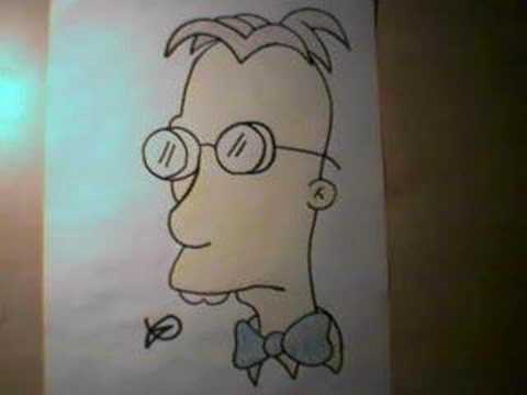 Drawing: Professor Frink - YouTube