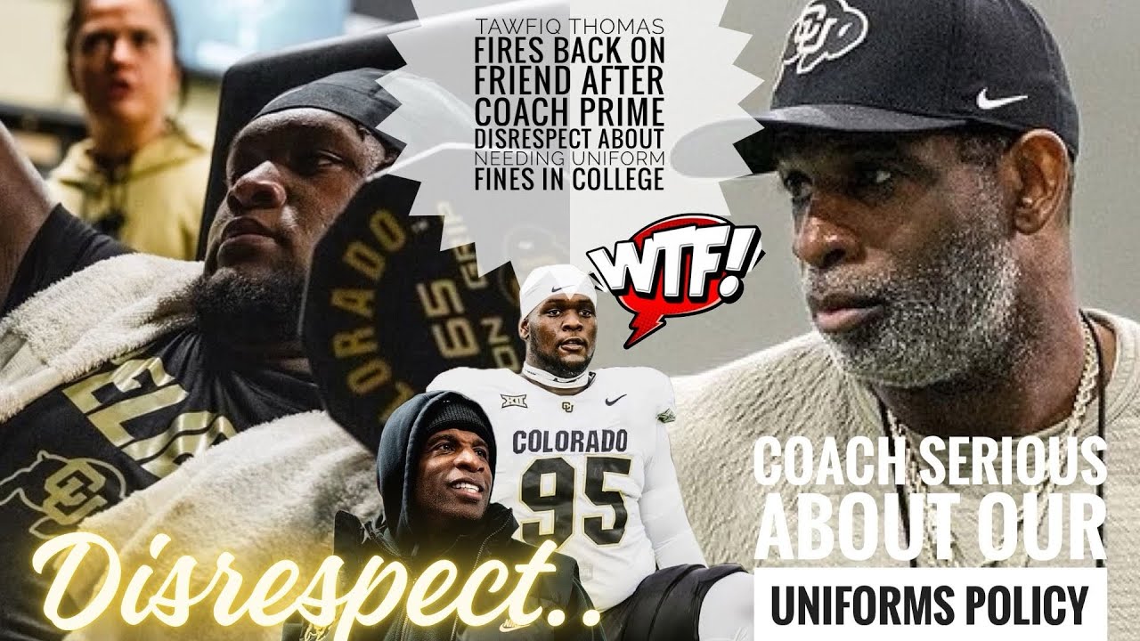 Tawfiq Thomas FIRES BACK On Coach Prime DISRESPECT After Friend Speak ...