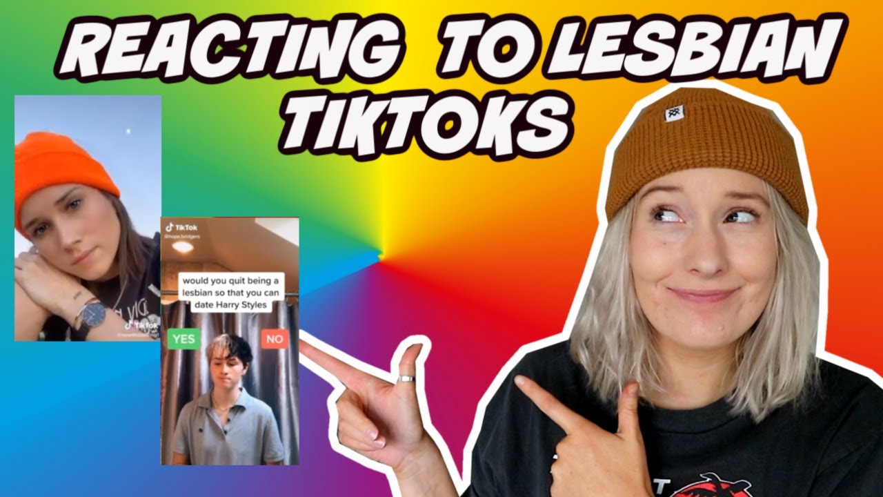 Reacting To Lesbian Tiktoks Youtube