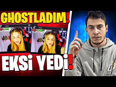 SIRALAMADAKİ KADIN YAYINCIYI GHOSTLADIM -32 YEDİ| PUBG Mobile