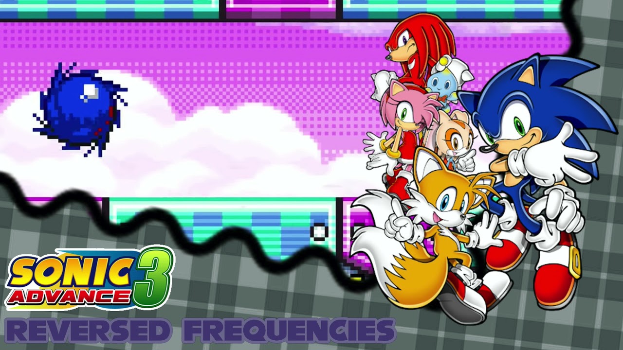 [MIDI] Sonic Advance 3 Reversed Frequencies - Cyber Track Zone Map ...