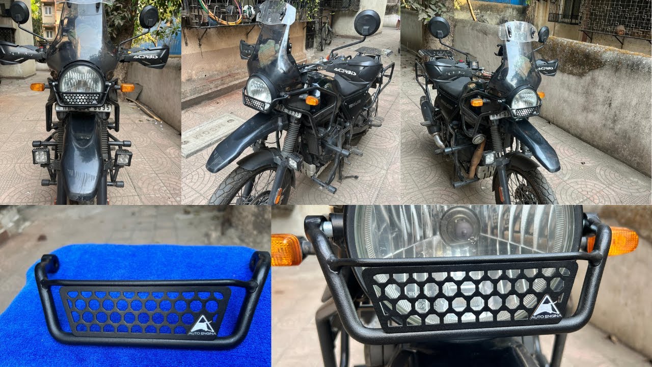 Himalayan Modification | Head Light Grill | Autoengina BS6 - YouTube