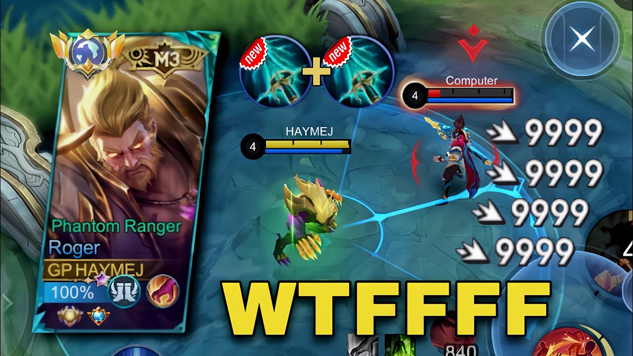 THIS NEW META ROGER FULL DAMAGE BUILD IS TOTALLY INSANE!! (9999 damage ...