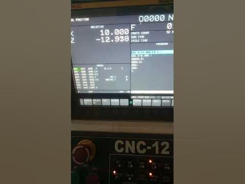 incremental program in cnc jow boring #shorts #cnc #cncmachine - YouTube