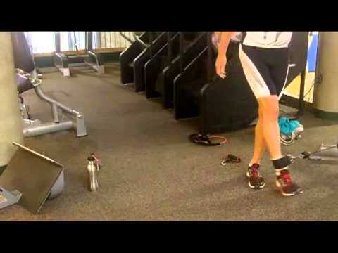 Straight Leg Side Cable Kicks - YouTube