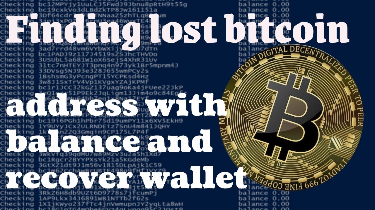 RECOVER LOST BTC WALLET USING BLOCKCHAIN DATA | HOW TO RECOVER LOST ...