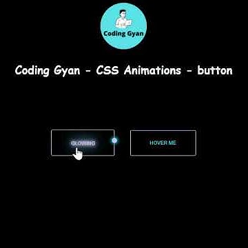 Animation with buttons l Coding gyan - YouTube