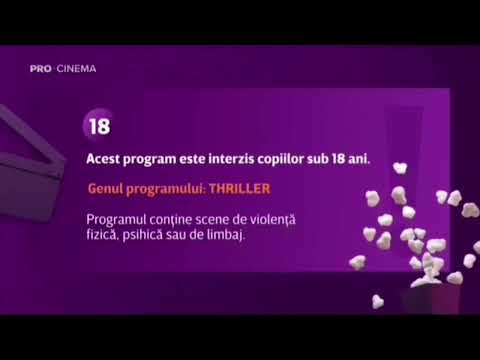Pro Cinema România - Film Ident and sub 18 ani (Thriller) (2022)