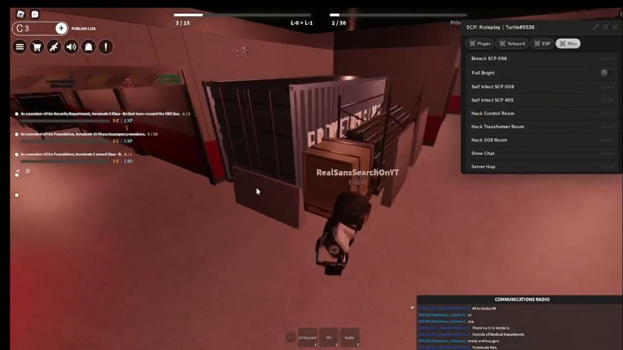 Scp:Roleplay Script PasteBin - YouTube