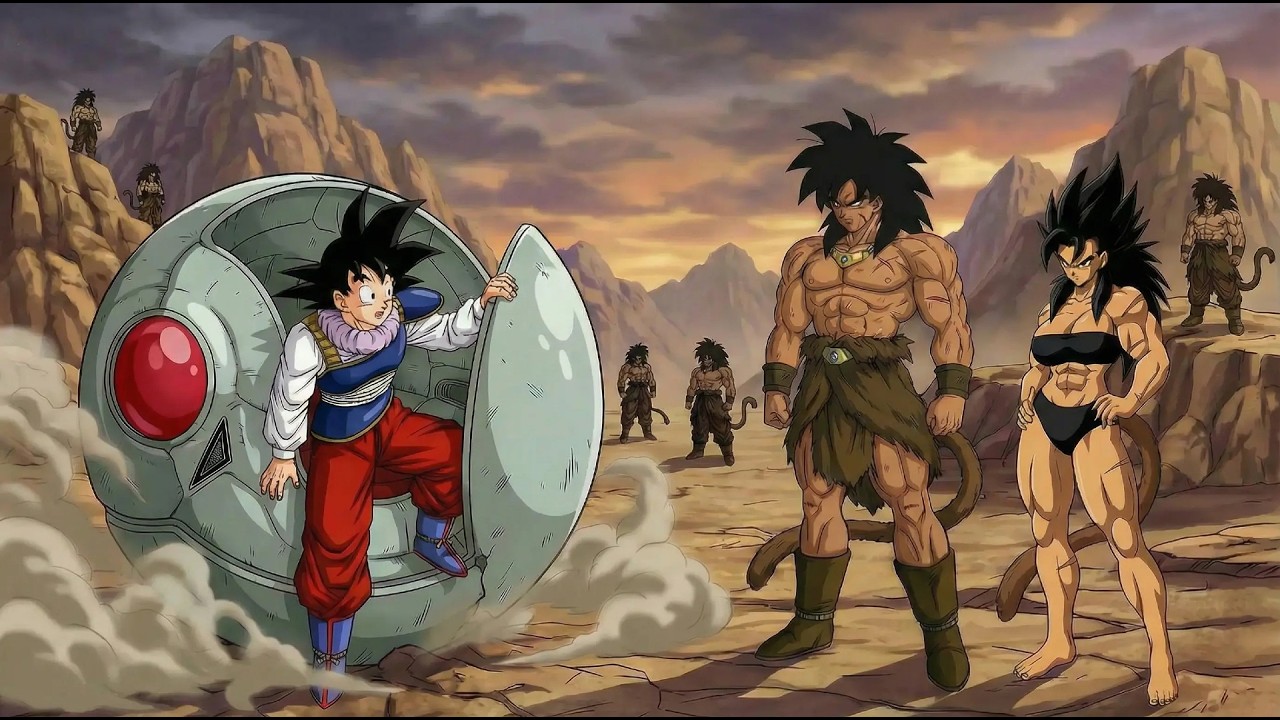 El día que Goku viajó 1000 años al pasado… y cayó en el antiguo planeta ...
