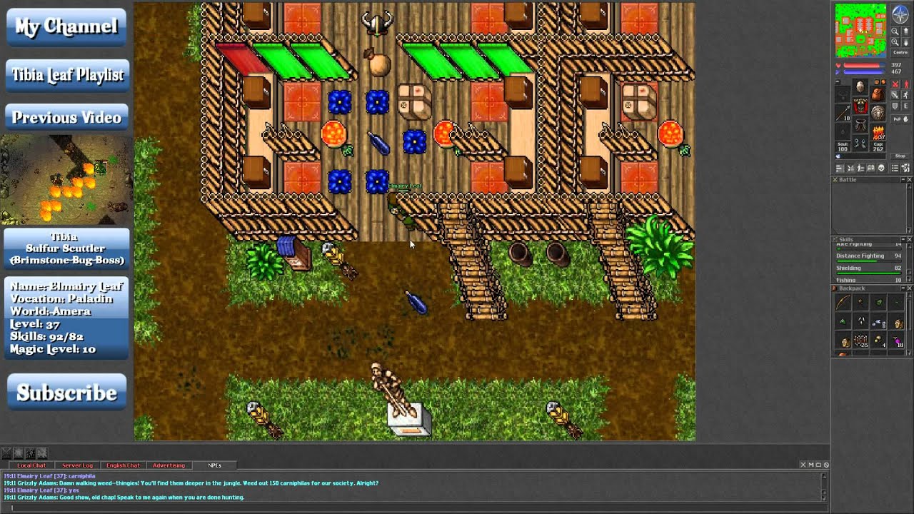 Let's Play Tibia: Paladin from start to... Part 25. (ENG) - YouTube