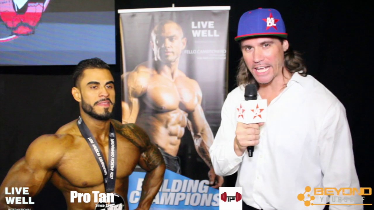 Gerardo Caballero Campeon Absoluto Bodybuilding Latin American ...