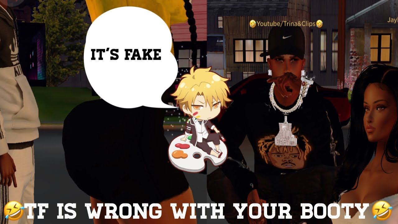 🤣She tried to fool me with the fake booty🤣 IMVU Gameplay - YouTube