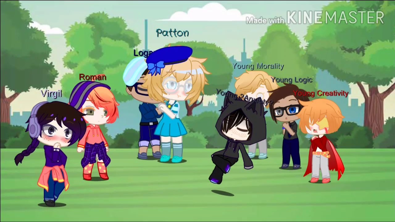 Singing Battle|| Gacha Club|| Sanders Sides - YouTube